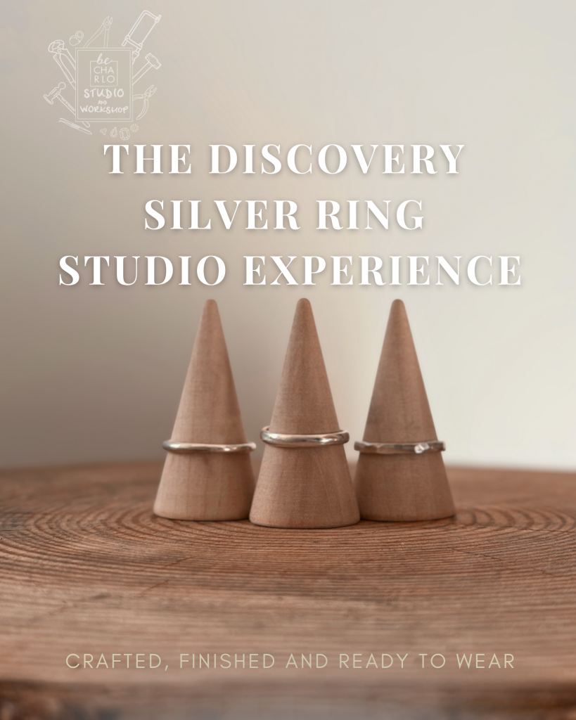 The Discovery Silver Ring Studio Experience - Be Charlo